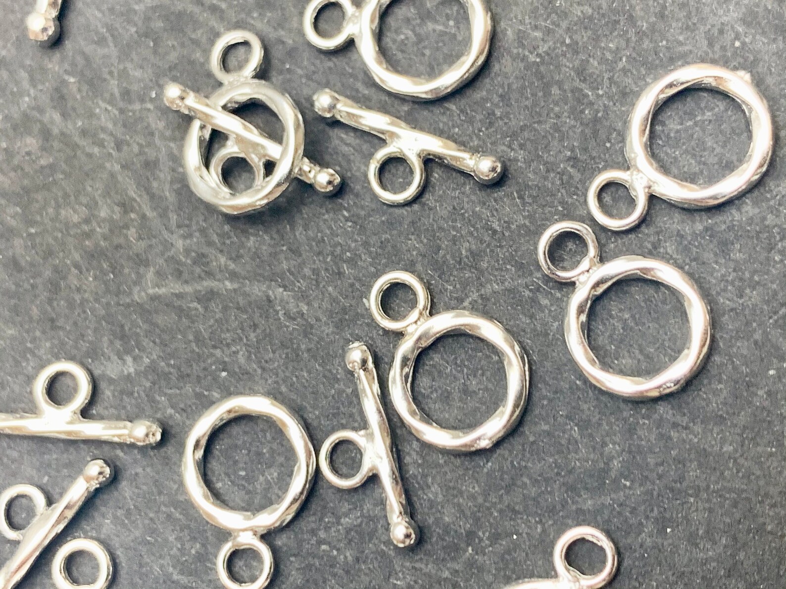 8 Mm 925 Sterling Silver Toggle Clasp Twisted Sterling Silver Toggle ...