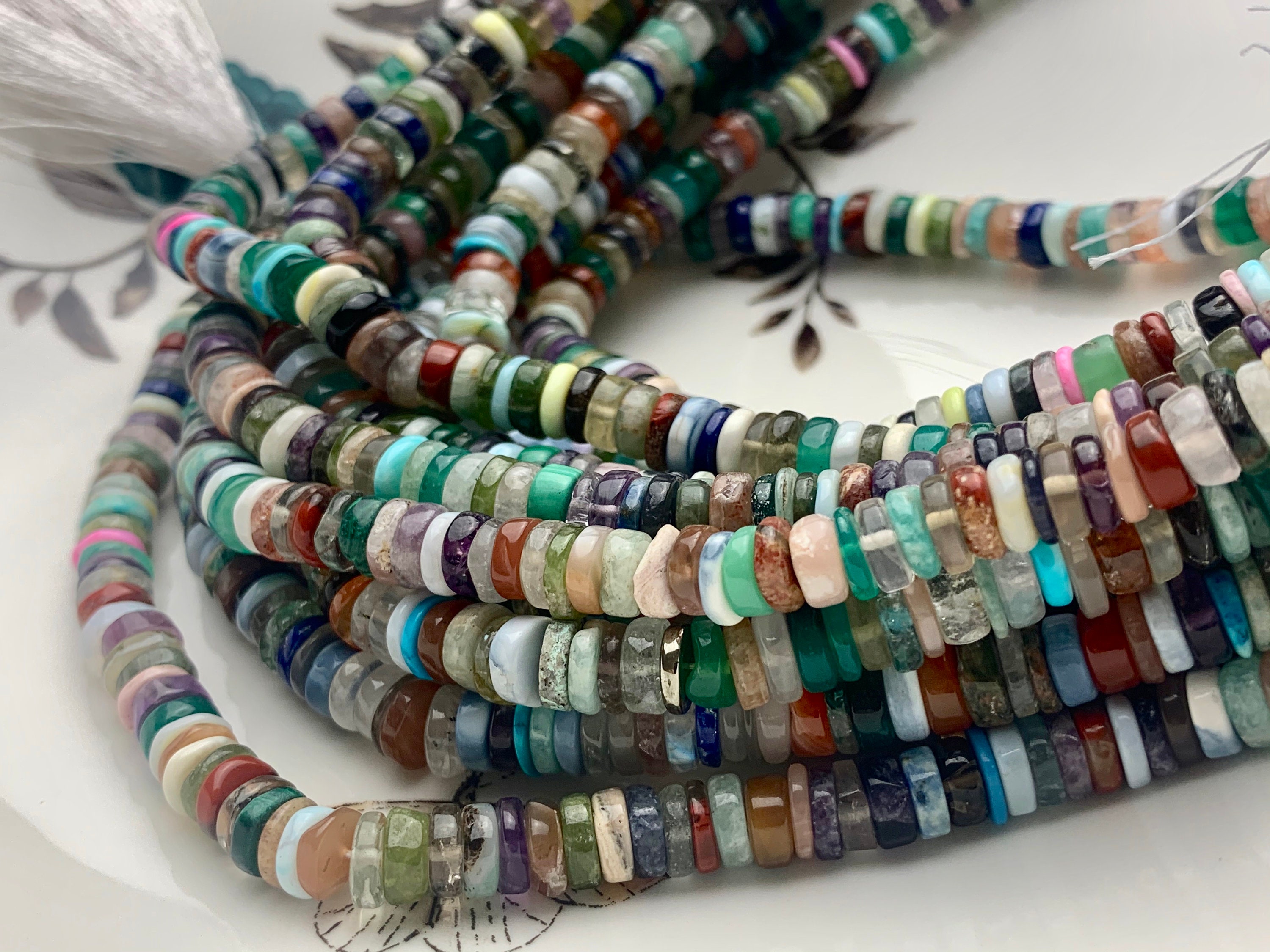 7mm 8mm 9mm AAA 100% All Natural Mixed Amethyst Lapis - Etsy