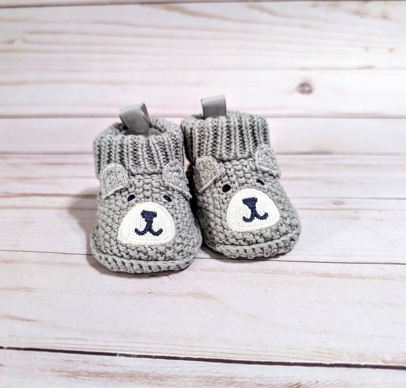 Tío Y Tía Baby Announcement Box: Bear Booties & Personalized Card - Etsy