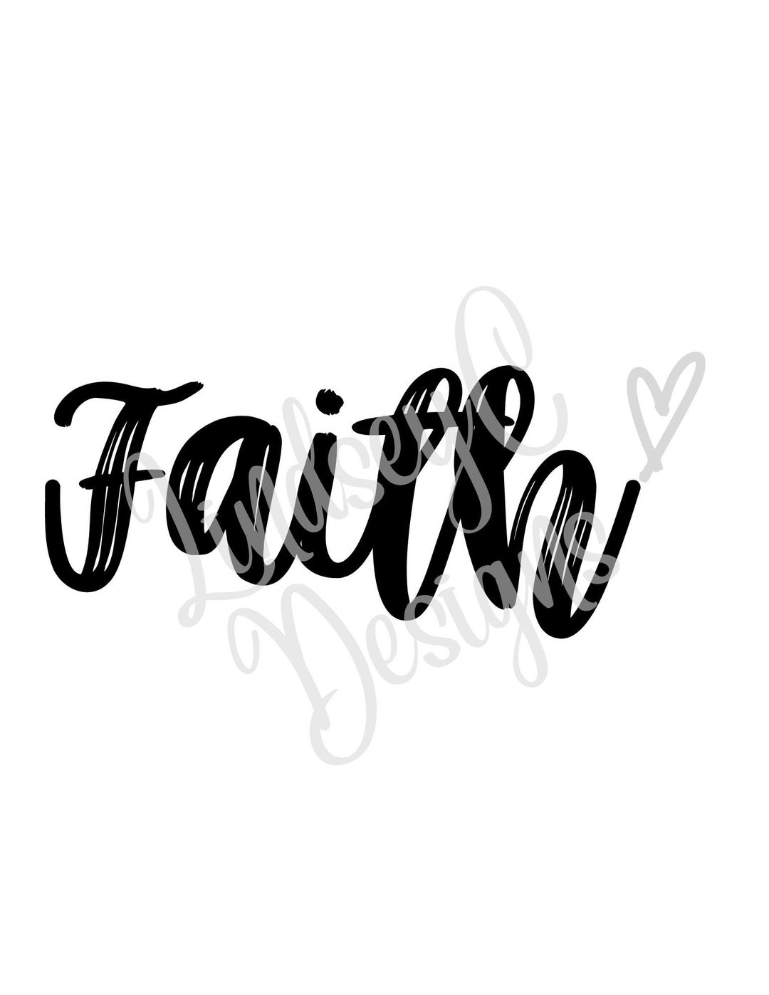 Faith SVG Digital Download - Etsy