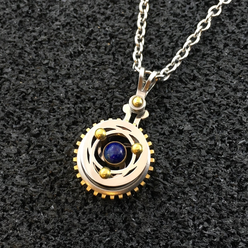 Gear Necklace - Etsy