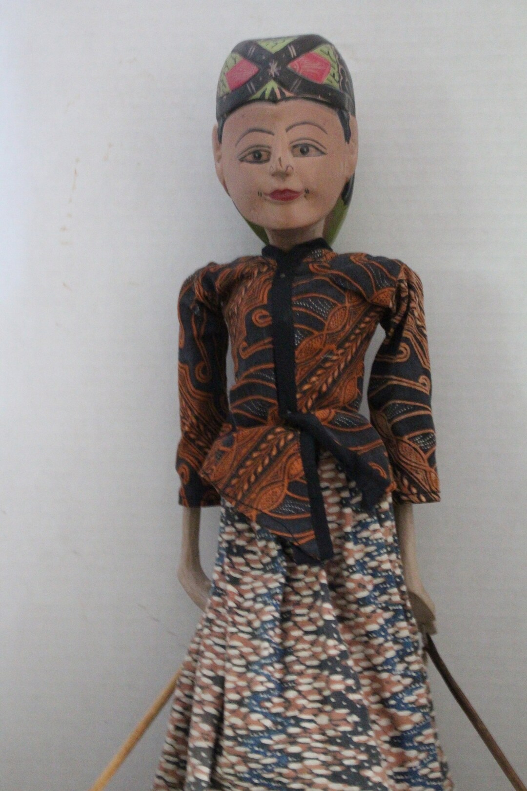 Vintage Indonesian Stick Puppet Wayang Golek Javanese - Etsy