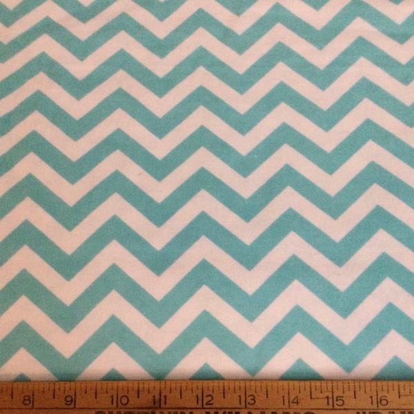 Aqua Blue Chevron - Etsy