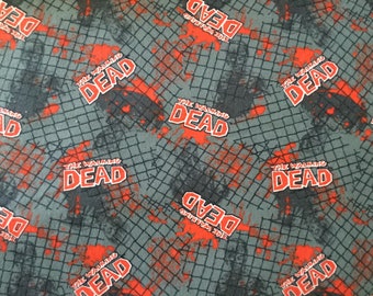 Walking Dead Fabric | Etsy