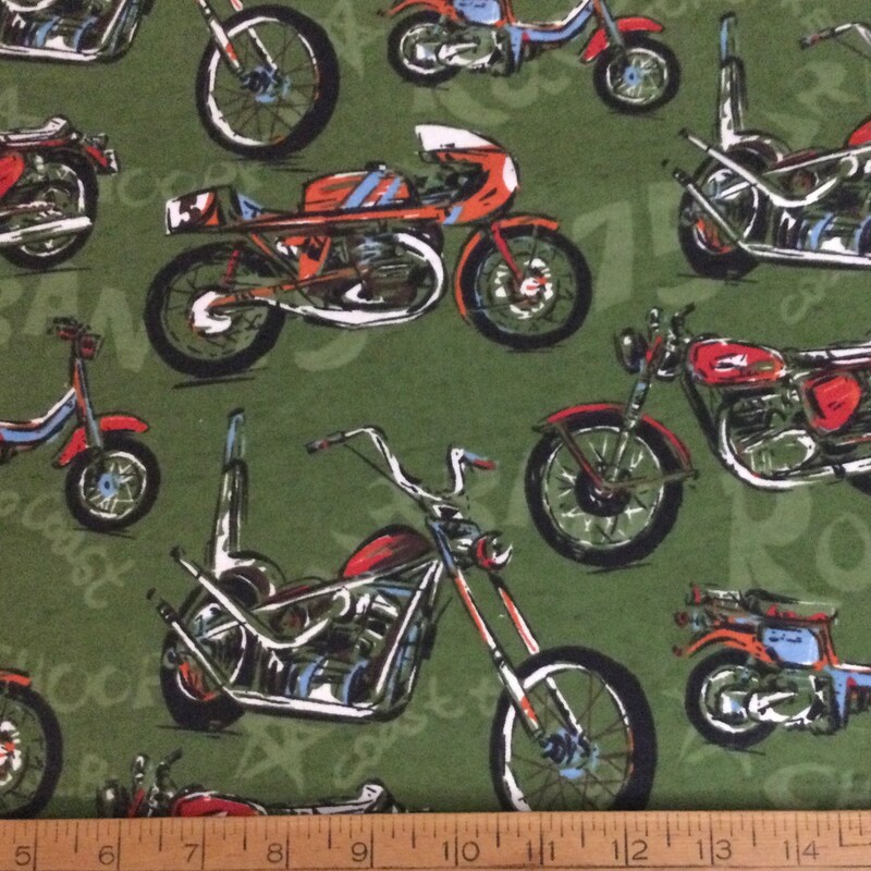 Motorcycle Fabric - Etsy