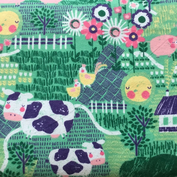 Farm Background Fabric - Etsy