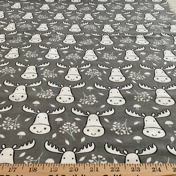 Moose Fabric - Etsy