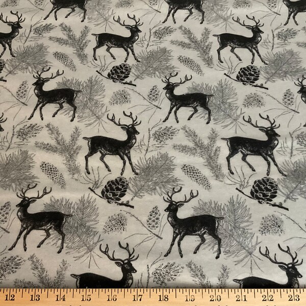 Deer Fabric - Etsy