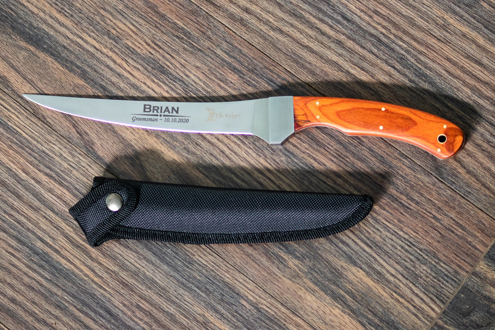 Personalized Fillet Knife Custom Fishing Knife for Groomsman - Etsy