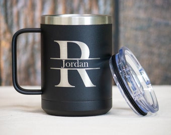 Custom Engraved Stainless Coffee Mug Bridal Party Gifts | Etsy