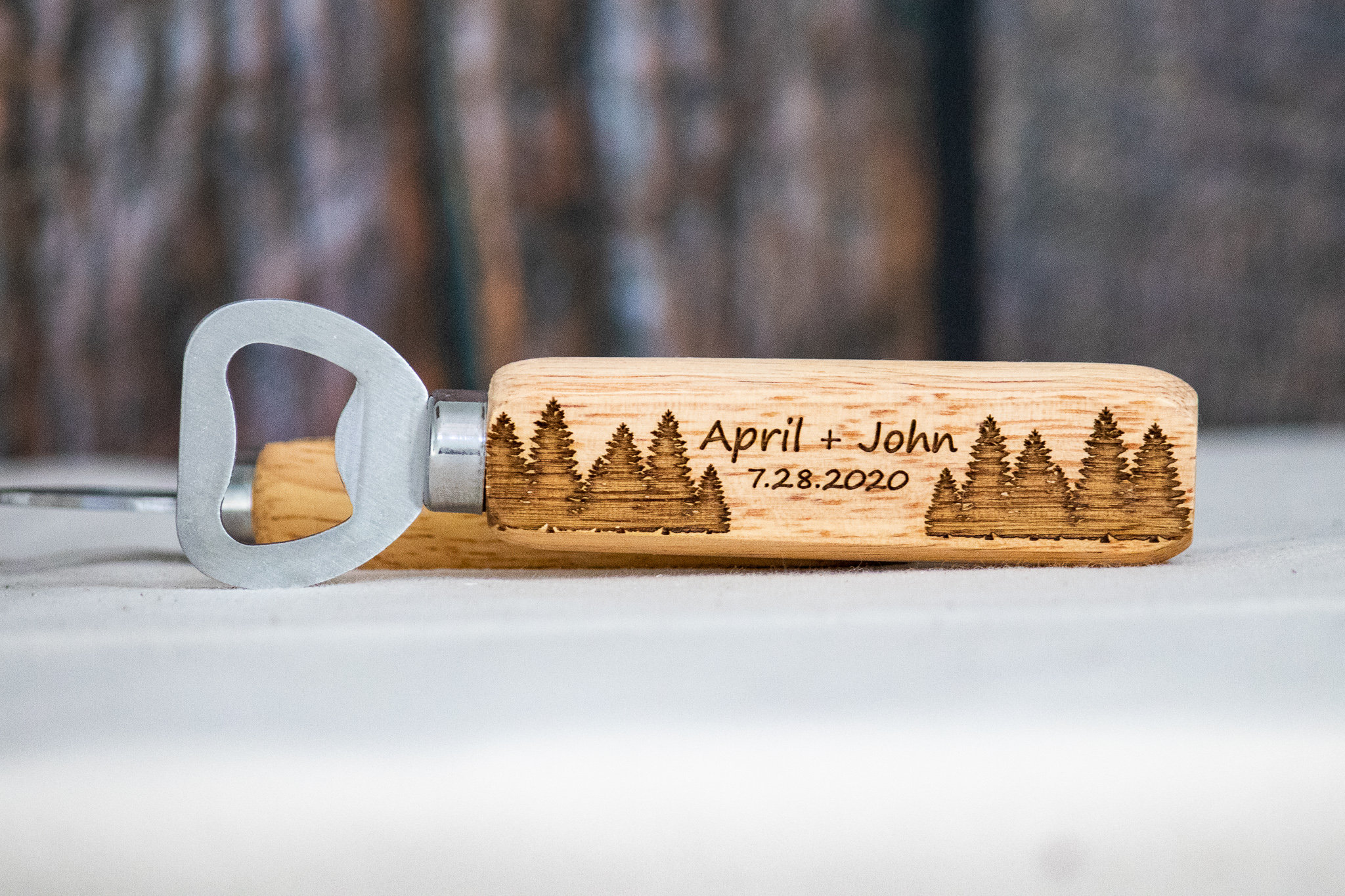 Forest Outdoor Wedding Favors Trees Personalized Wedding - Etsy