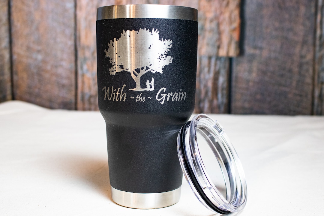 Custom Corporate Gifts- Engraved Logo Stainless Steel Tumblers ...