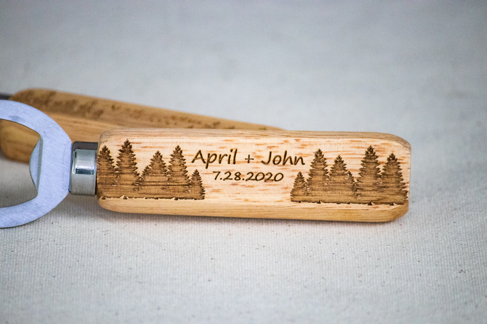 Forest Outdoor Wedding Favors, Trees Personalized Wedding Favors ...