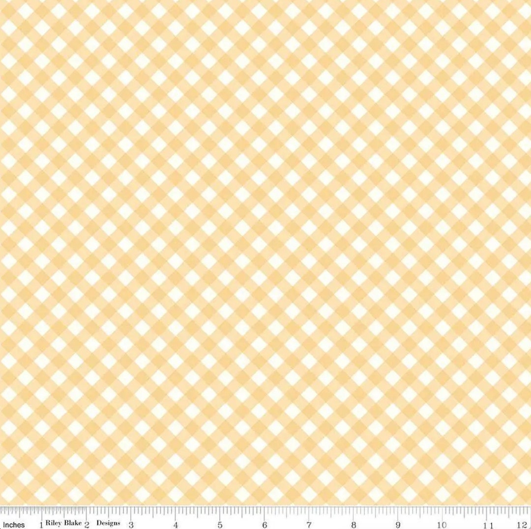 Beehive State Gingham by Riley Blake Yardage C12534 - Beehive ...