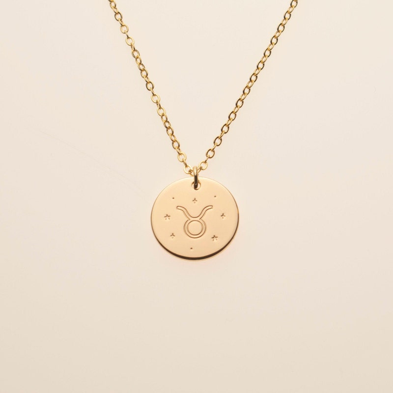 Taurus Necklace - Etsy
