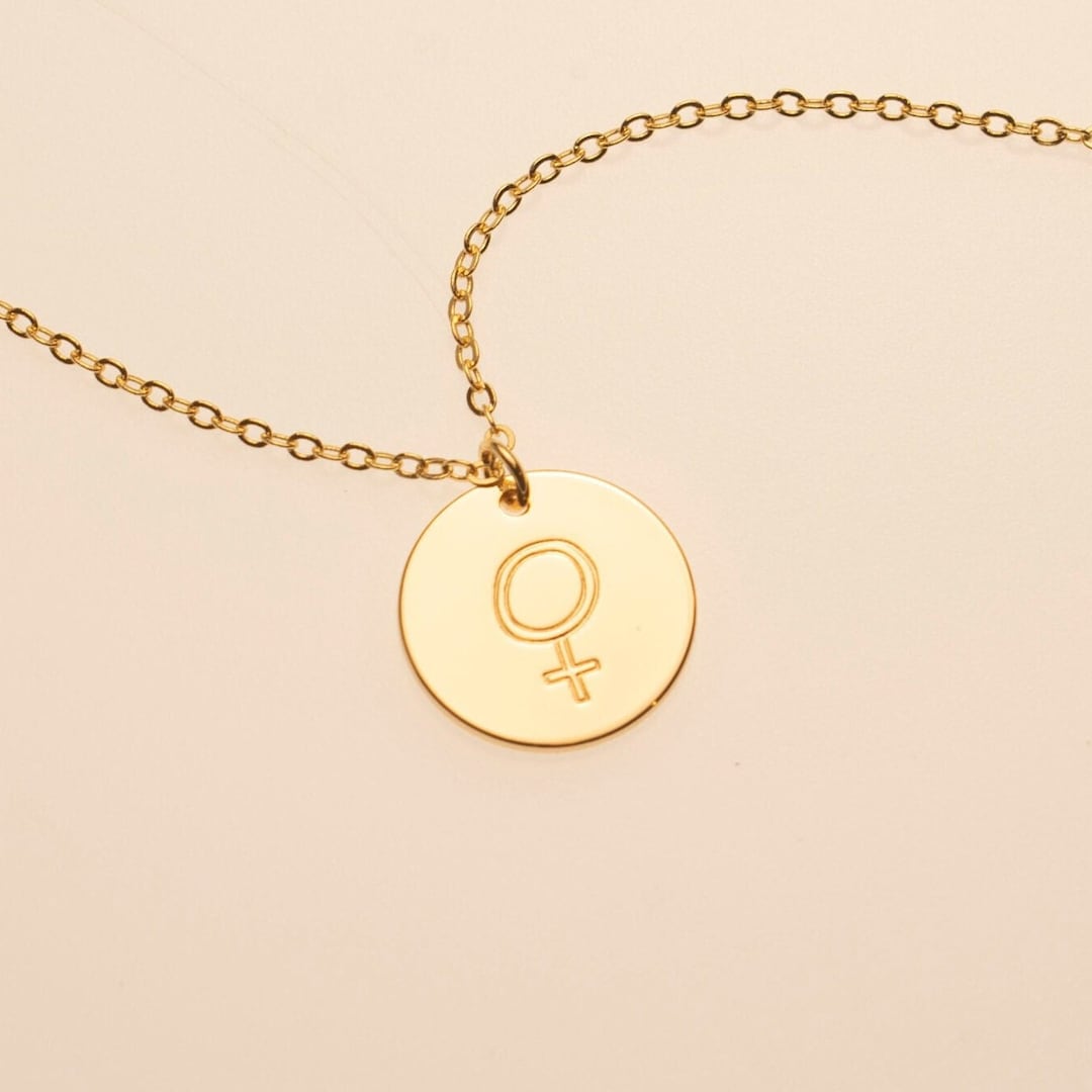 Venus Symbol Female Sign Feminist Girl Power Charm Jewelry Gender ...