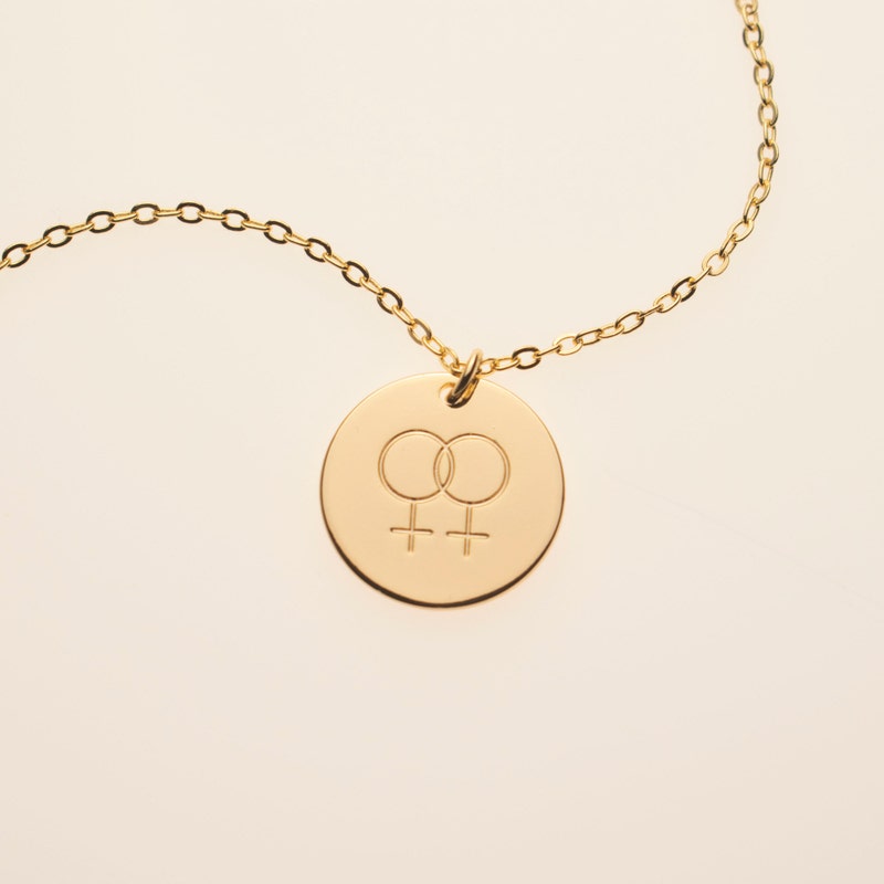 Double Venus Necklace - Etsy