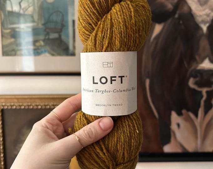 Brooklyn Tweed | Loft - Hayloft - Bronze - Yellow | Yarn | Destash ...