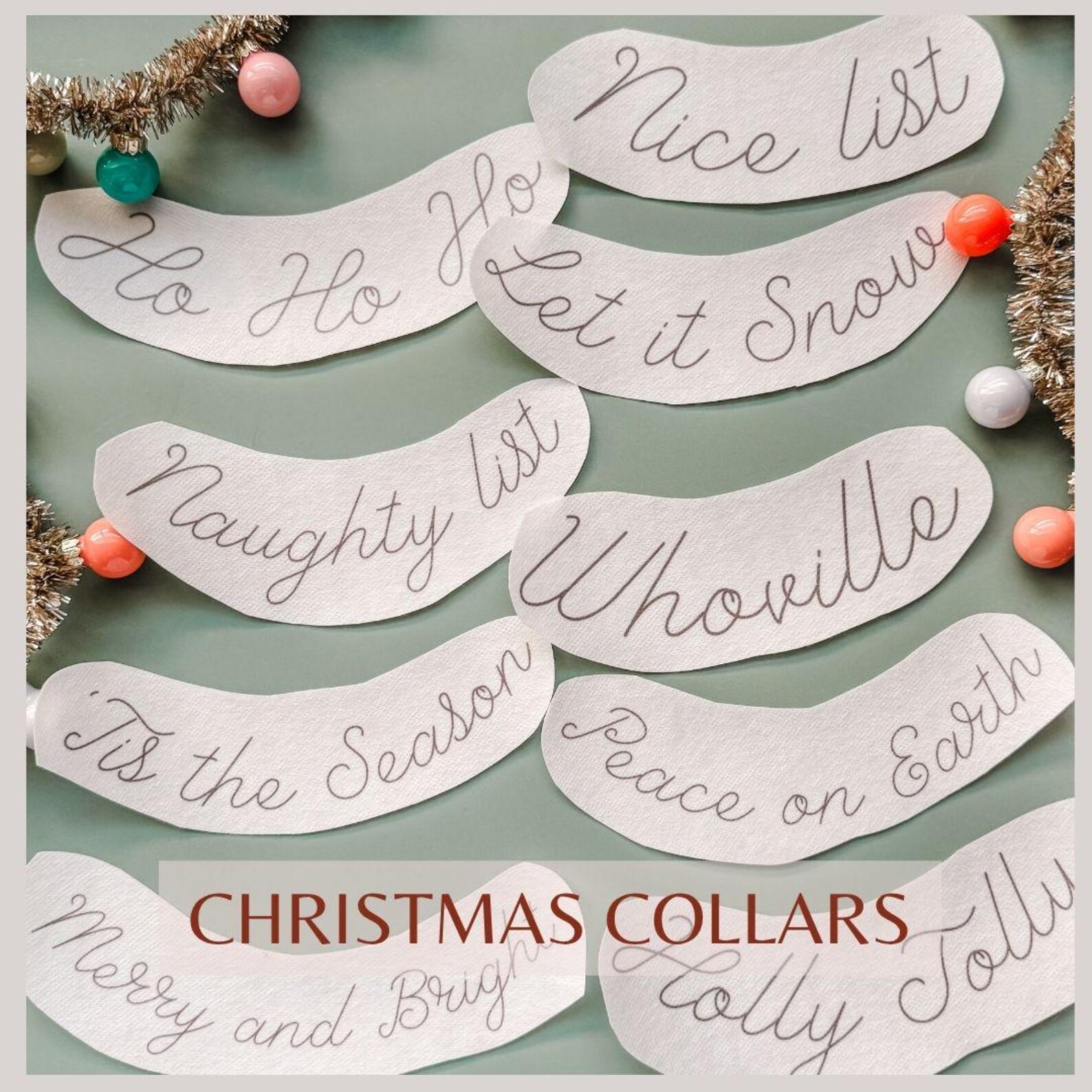 Christmas Stick & Stitch Packs- DIY Embroidery- Embroidery Stickers - Etsy