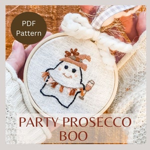 Party Prosecco Boo- PDF Pattern - Beginner Friendly- Instructions ...