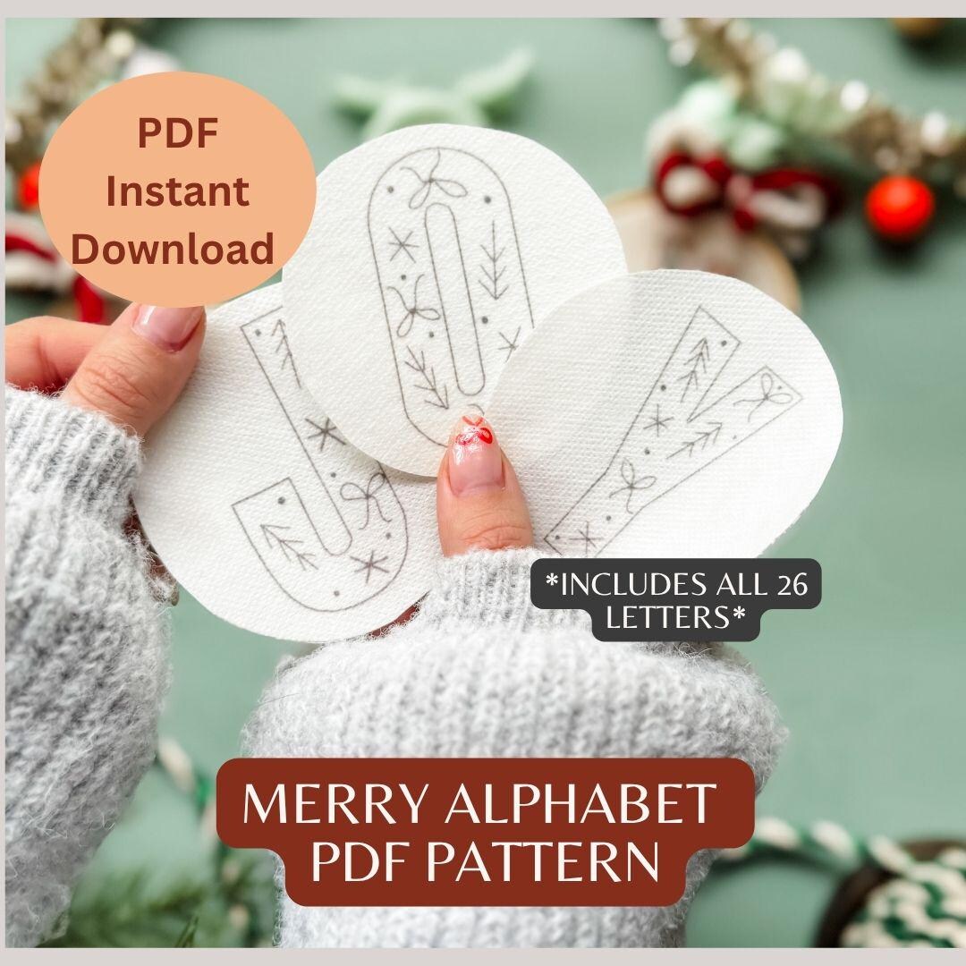 Merry Alphabet PDF - Bundle of Full Alphabet - Instant Download ...