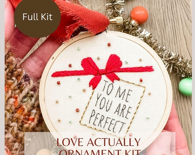 Regency Era Village- Full Kit - Hand Embroidery Kit- DIY Embroidery ...