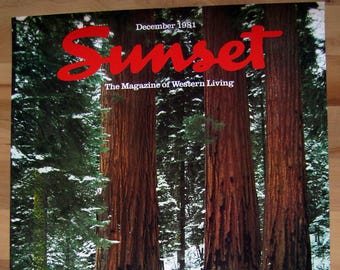 Sunset Magazine Poster | Etsy