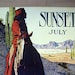 Sunset Magazine Large Paper Poster, September 1934, New Old Stock ...