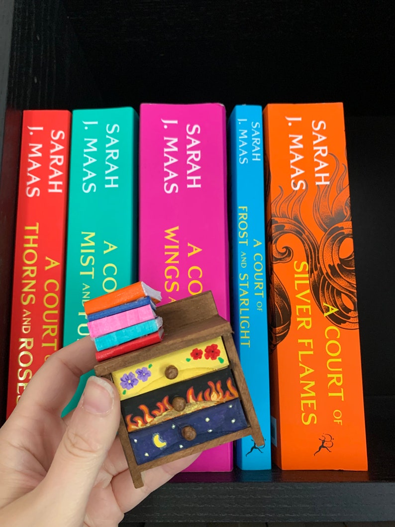 ACOTAR Inspired Mini Wooden Dresser - Etsy