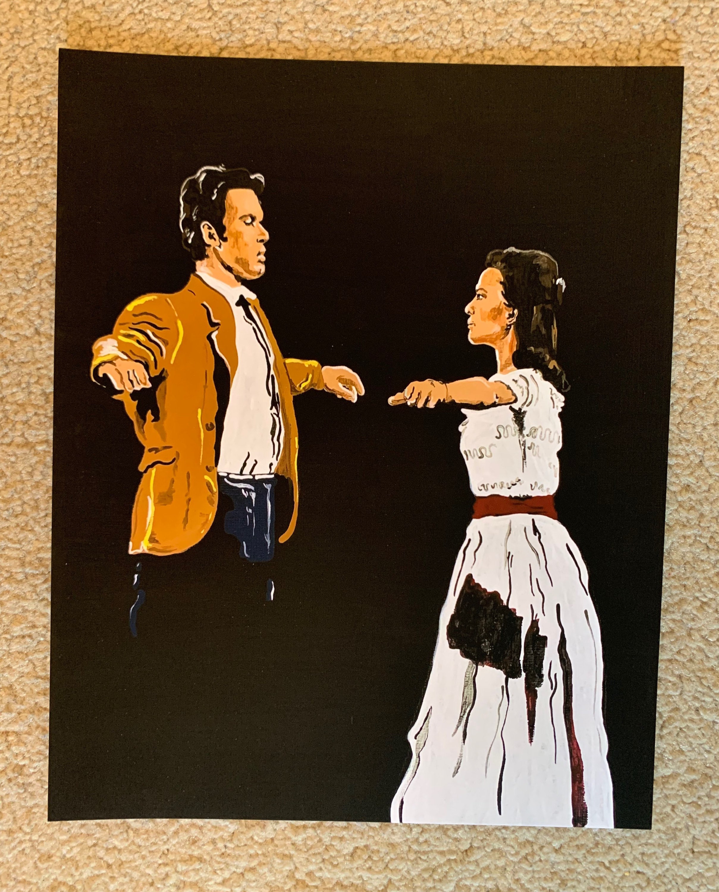 Tony and Maria West Side Story Print | Etsy