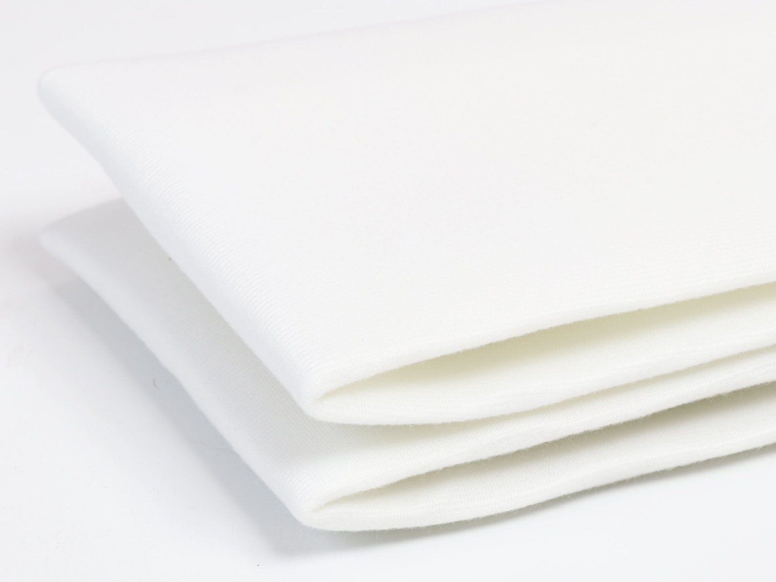 One Yard, Byannie Soft and Stable White 100% Polyester Foam Stabilizer ...