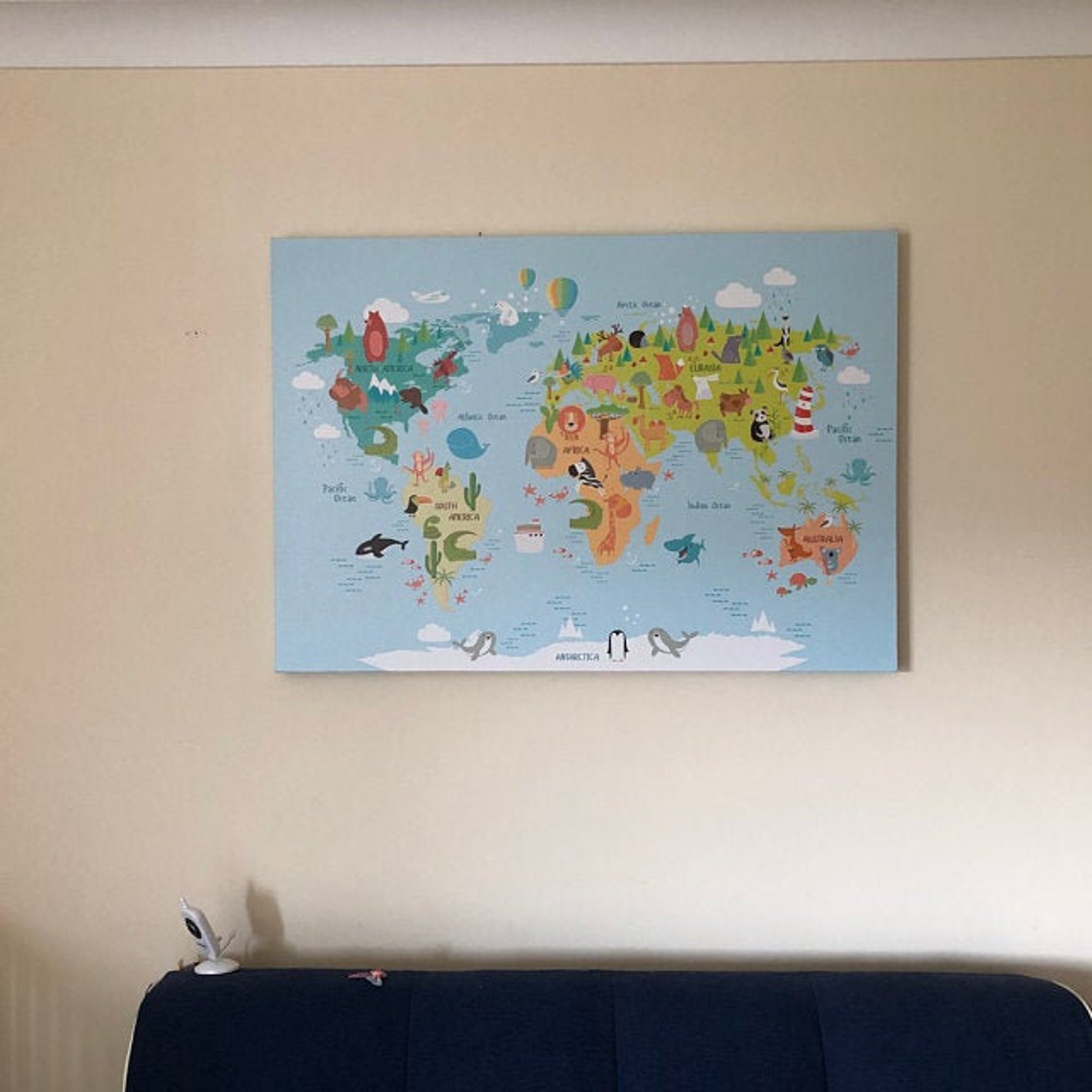 Austin Paintings for Living Room Texas Watercolor Wall Art - Etsy