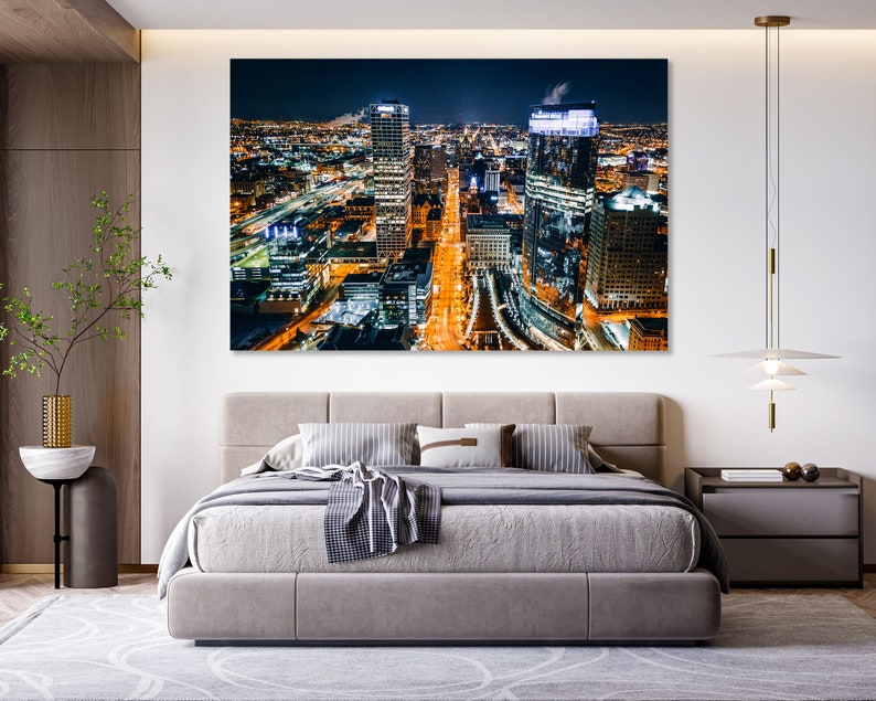 Milwaukee Artwork for Walls Wisconsin Art Prints on Canvas - Etsy