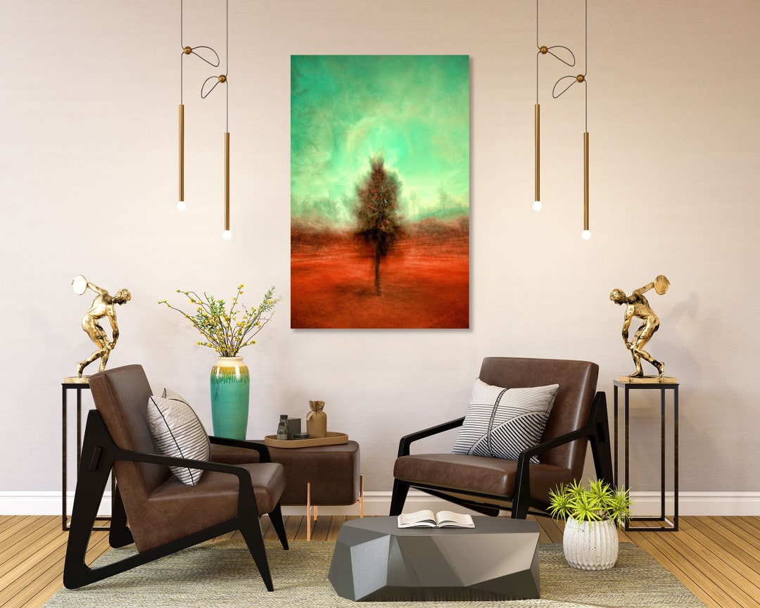 Abstract Tree Art for Decor Wall, Creative Abstract Decor for Home ...