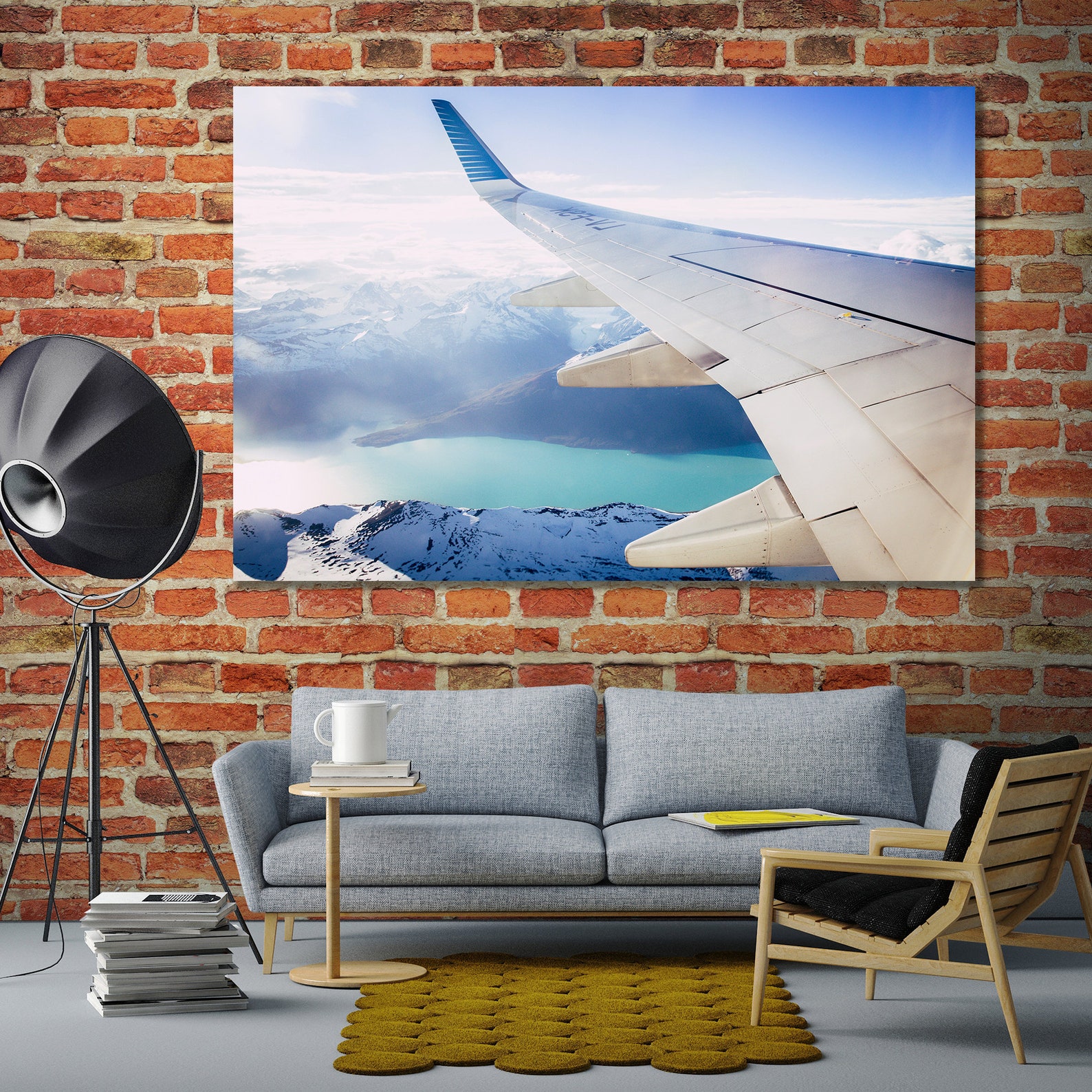 Airplane Canvas Set Airplane Wall Decor on Canvas for Home & - Etsy