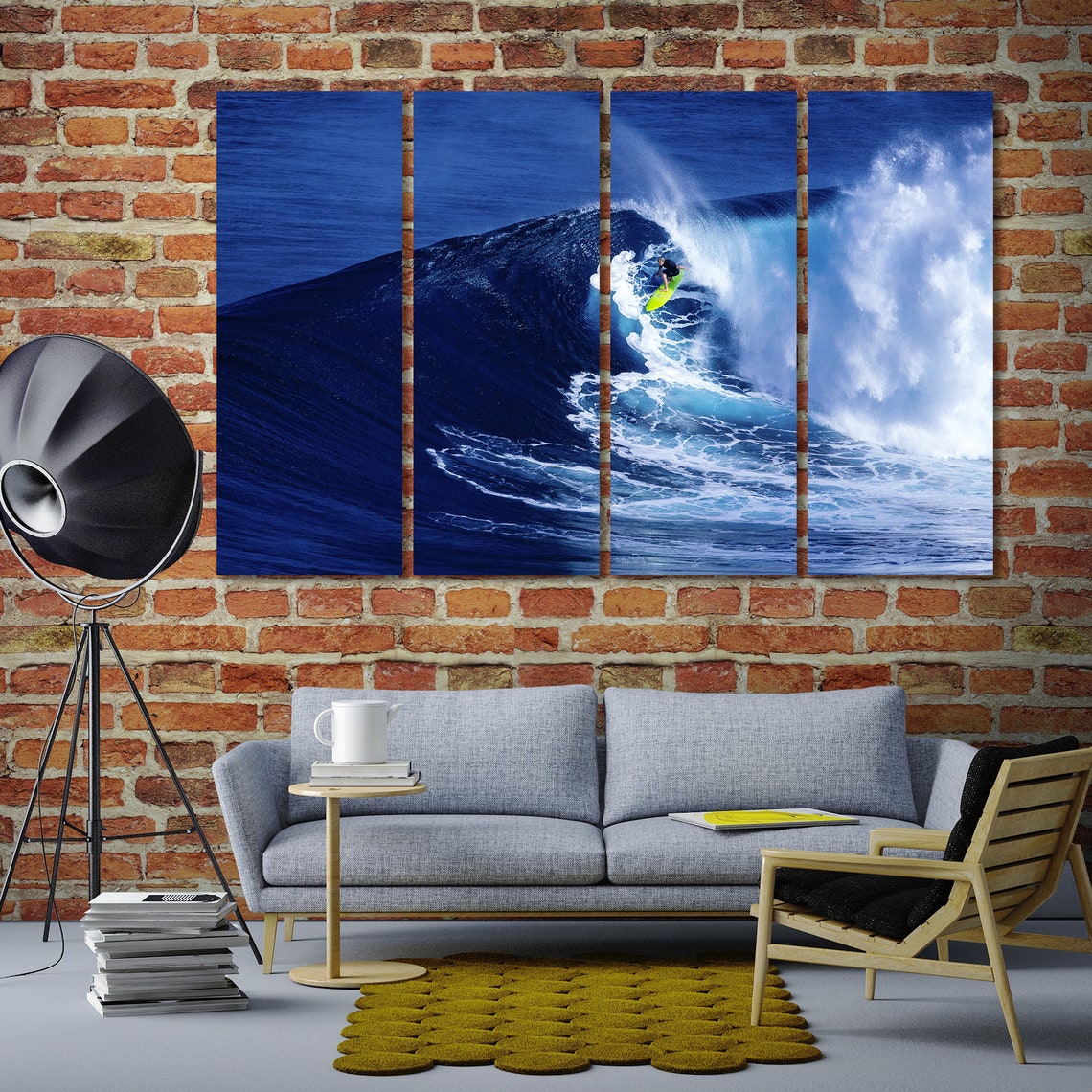 Surf Art Surfboard Wall Art Surf Print Wave Poster Surf Board - Etsy