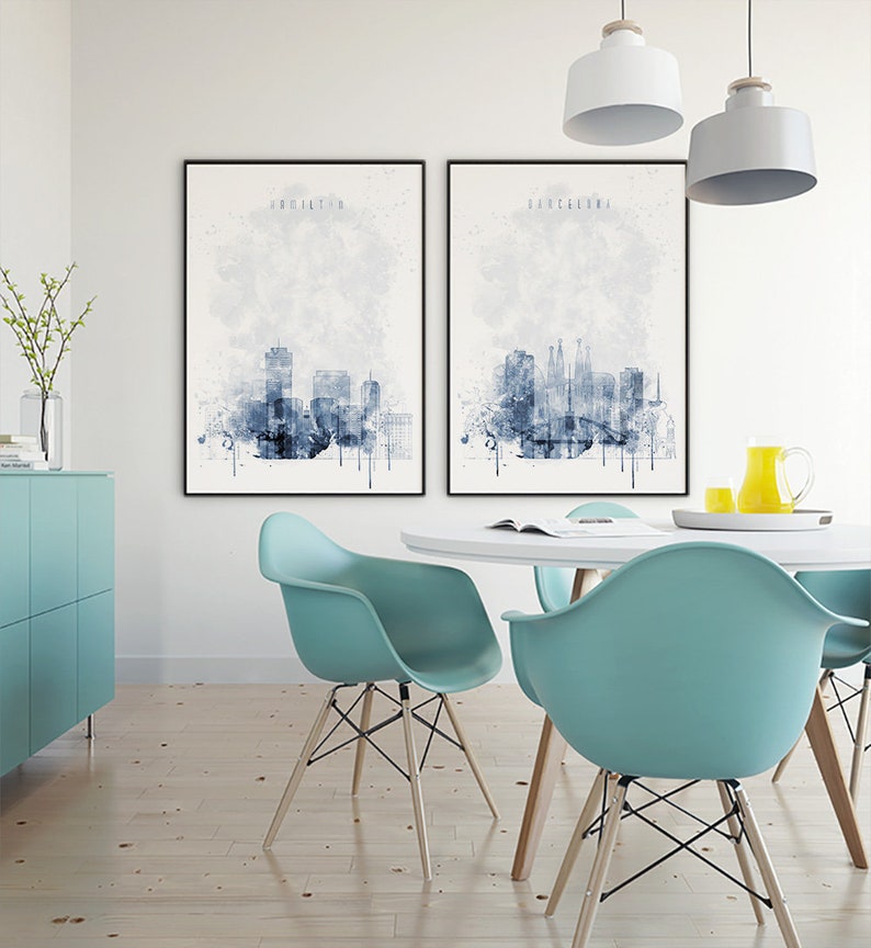 Hamilton Wall Art Hamilton Poster Print Hamilton Watercolor - Etsy