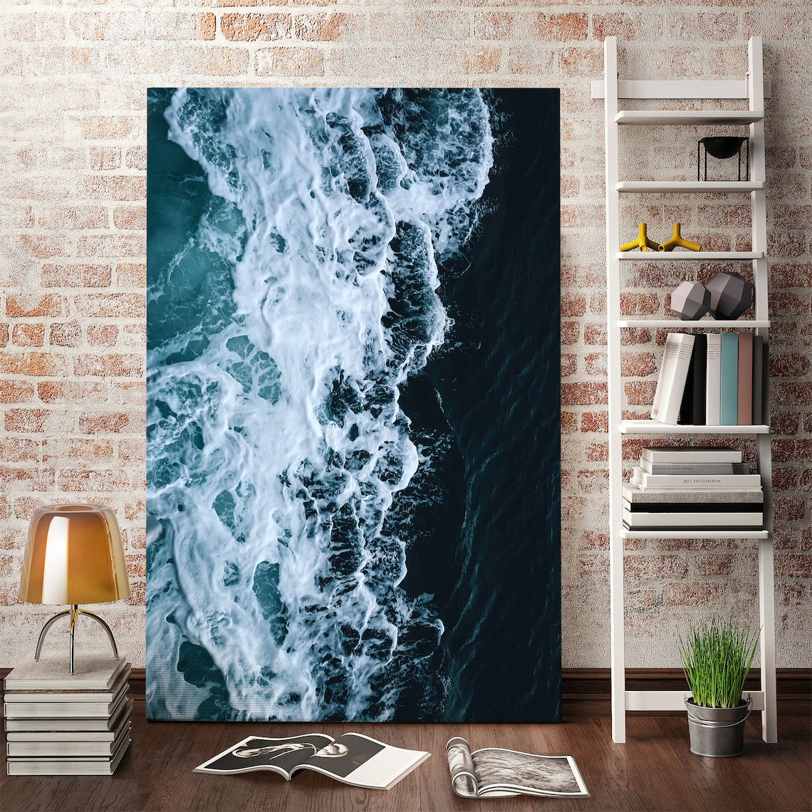 Wave Wall Art Wave Wall Decor Wave Canvas Wave Print Wave - Etsy