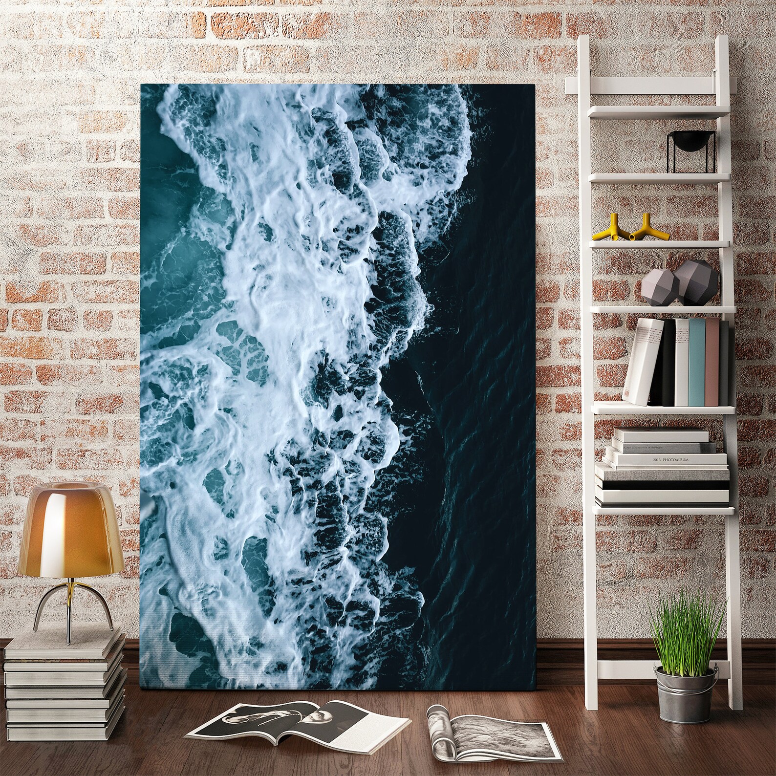 Wave Wall Art Wave Wall Decor Wave Canvas Wave Print Wave - Etsy