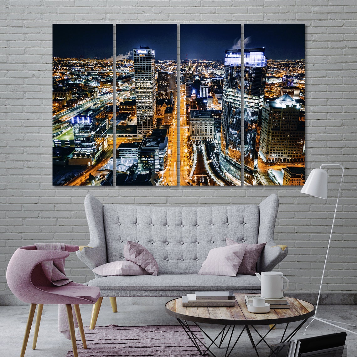 Milwaukee Artwork for Walls Wisconsin Art Prints on Canvas | Etsy