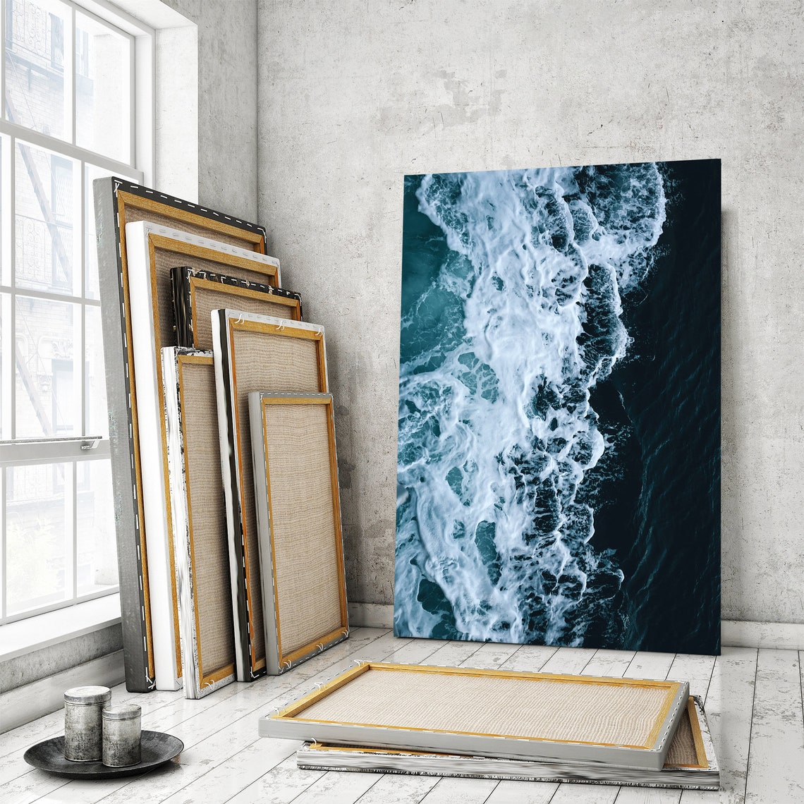 Wave Wall Art Wave Wall Decor Wave Canvas Wave Print Wave - Etsy