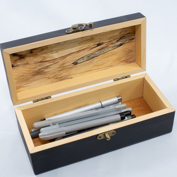 Shallow Wood Box - Etsy