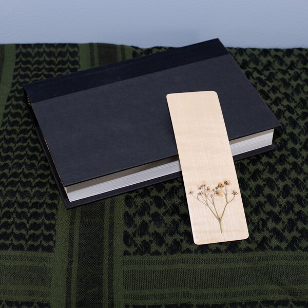 Thin Wood Bookmark - Etsy