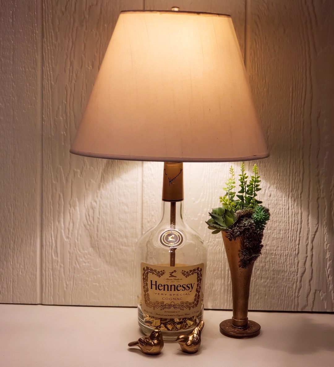 Hennessy Very Special Cognac Table Lamp | Home Decor | Shop Up-cycled ...