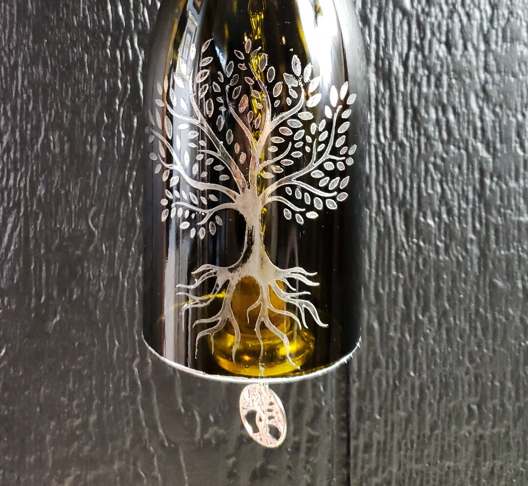 Silver Tree of Life Wind Chime | Symbol of Strength and Beauty, and ...