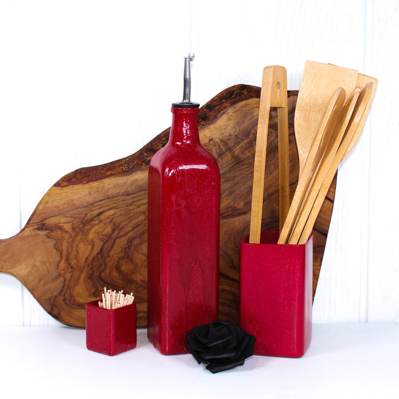 Red Kitchen - Etsy