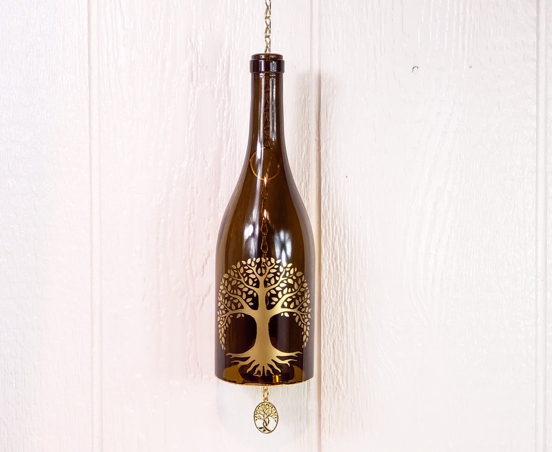 Gold Tree of Life Wind Chime | Symbol of Strength and Beauty, and ...
