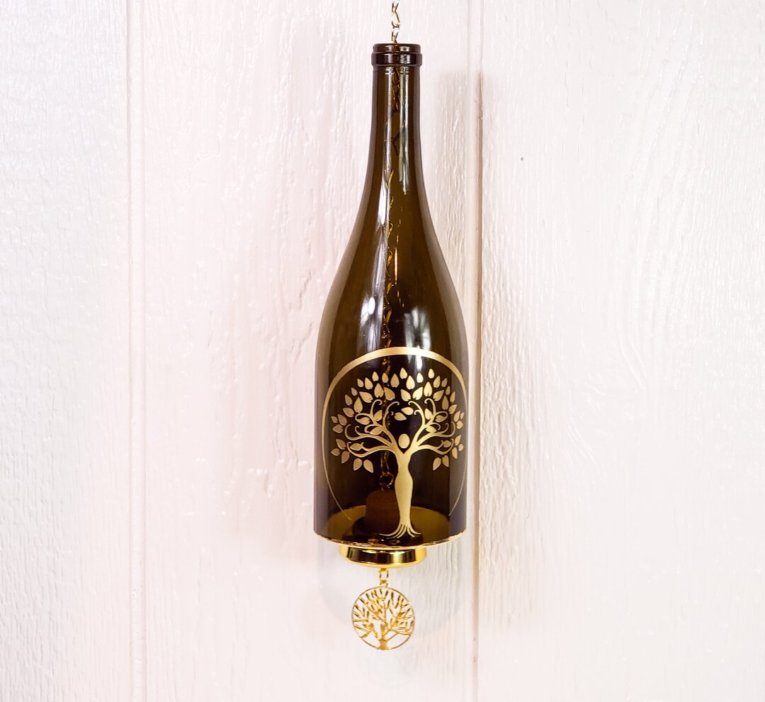Female Gold Tree of Life Wind Chime | Symbol of Strength and Beauty ...