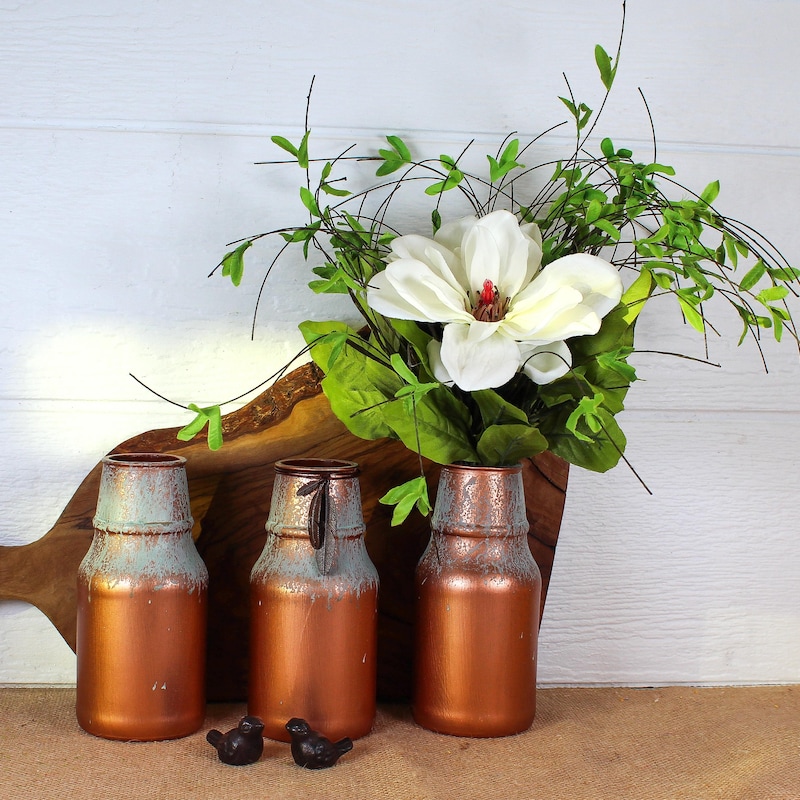 Copper Vases - Etsy