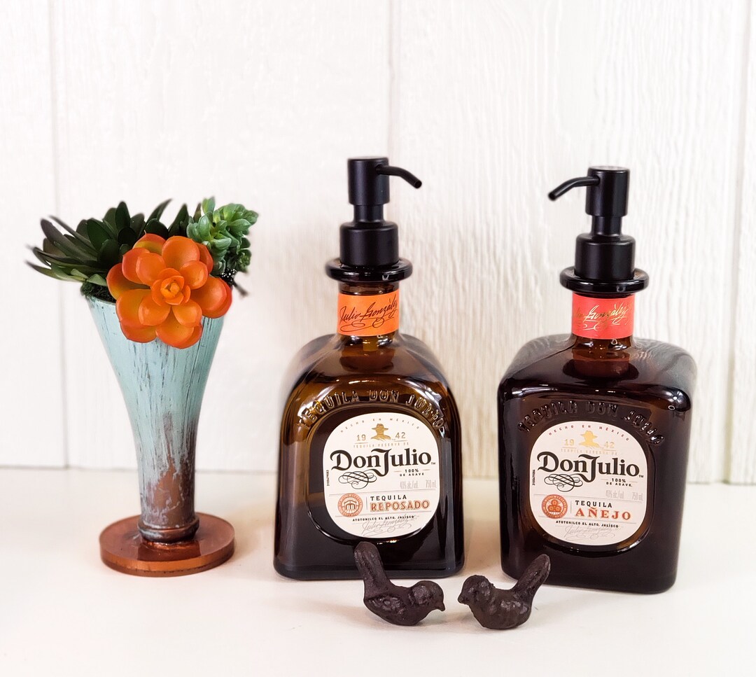 Don Julio Reposado Up-cycle Bottle Hand Soap / Lotion Dispenser - Etsy